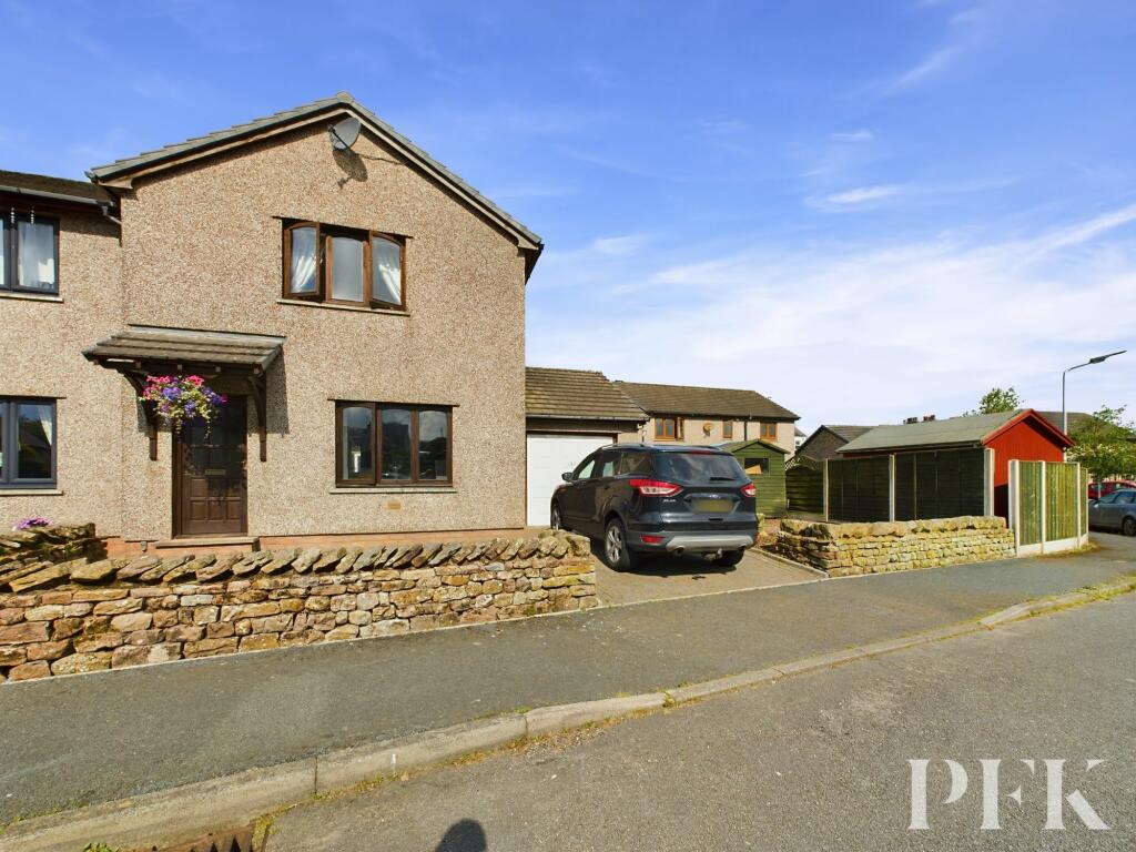 3 bedroom semi-detached house for sale in Quarry Close, Kirkby Stephen ...
