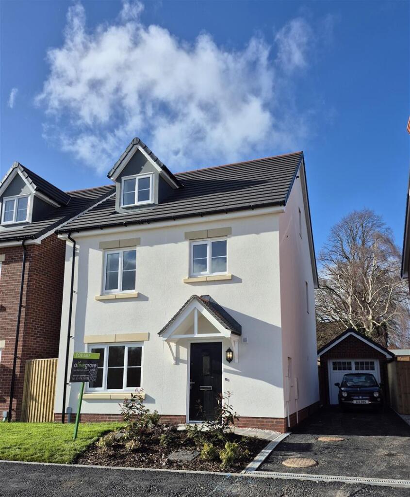 4 bedroom detached house for sale in Plot 43 - The Derwen, Manor ...
