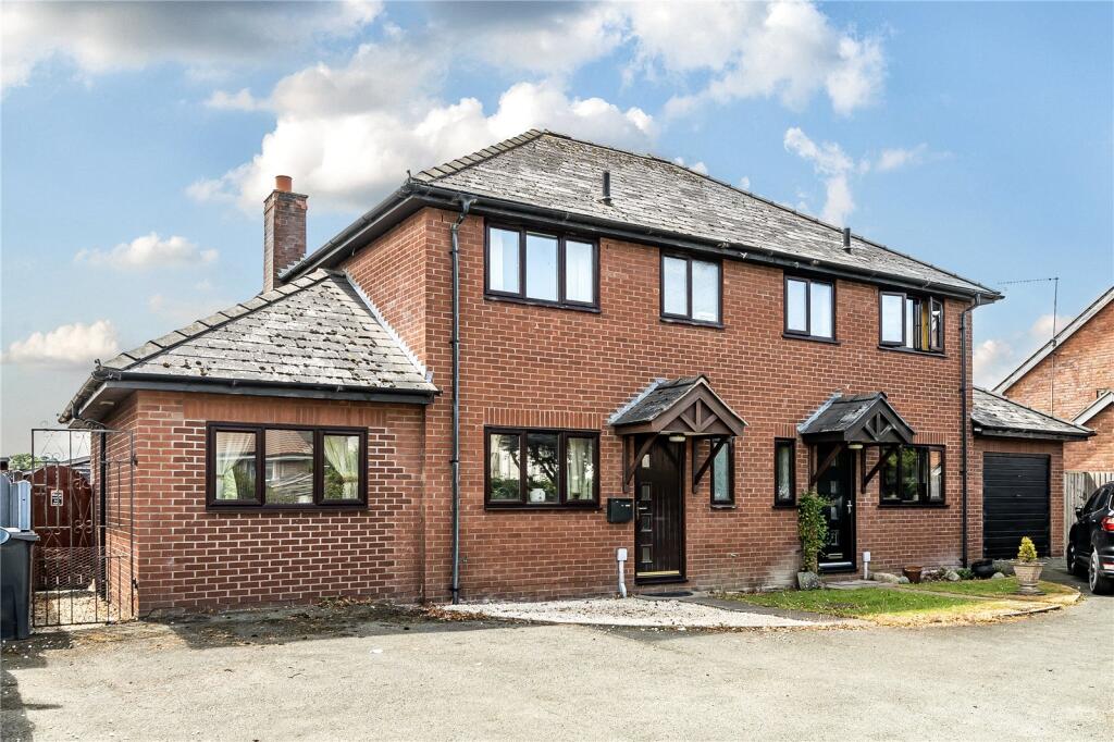 3 bedroom semi-detached house for sale in Criggion Lane, Trewern ...