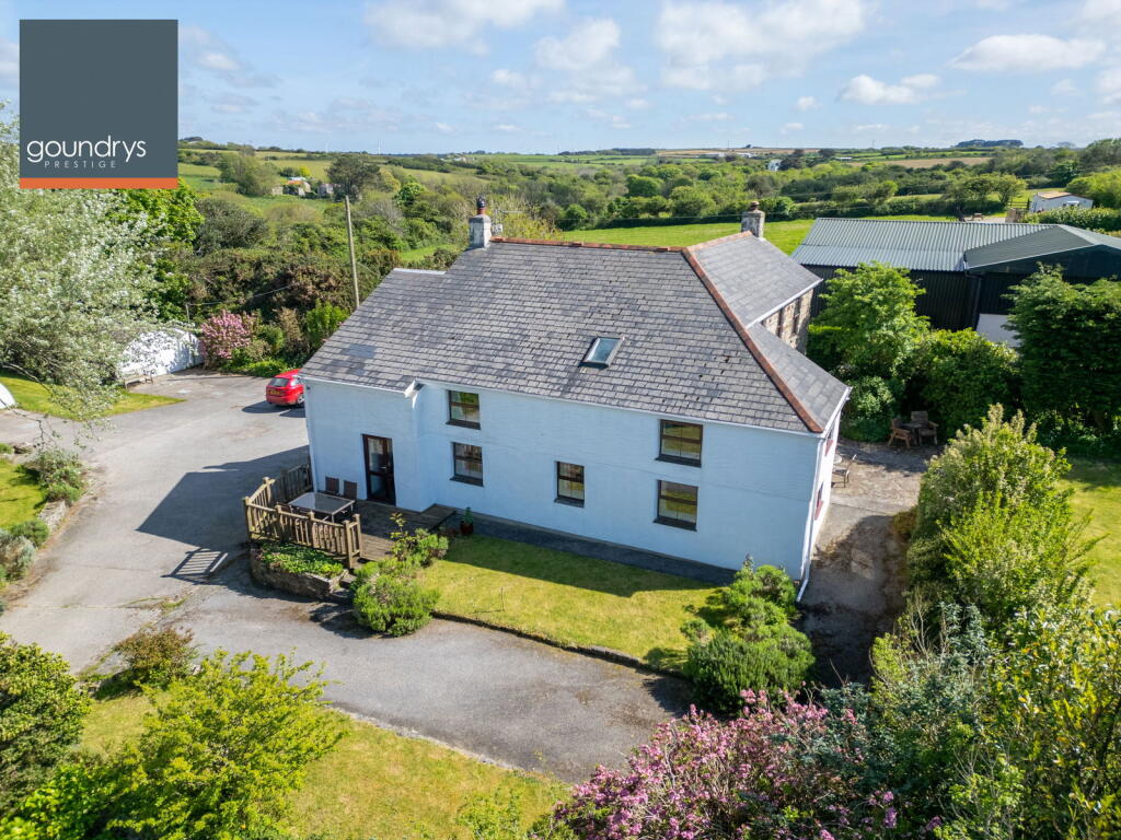 5 bedroom detached house for sale in Penhallow, Near St Agnes ...