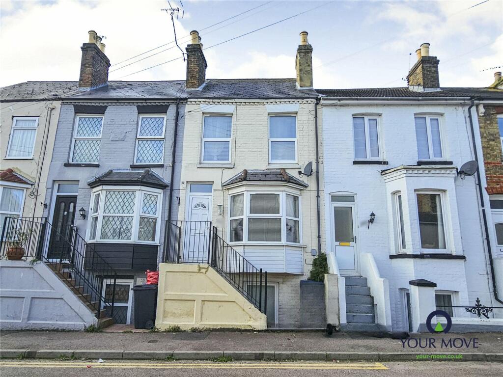 3 bedroom terraced house for sale in Lorne Road, Ramsgate, Kent, CT11