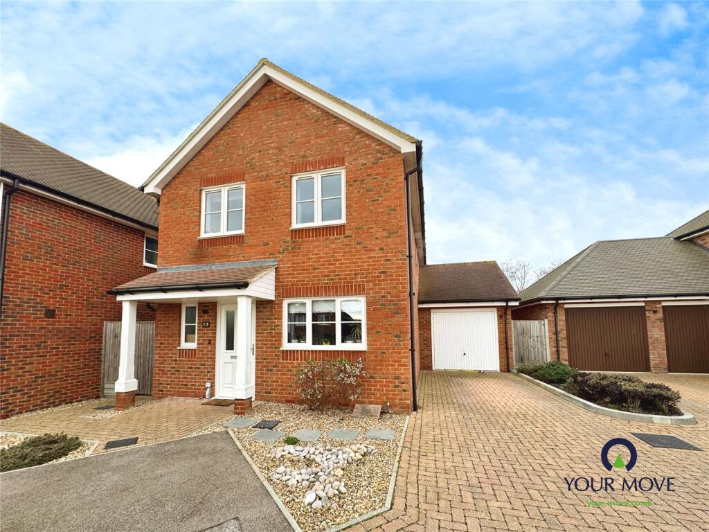 3 bedroom detached house for sale in Southall Close, Minster, Ramsgate ...