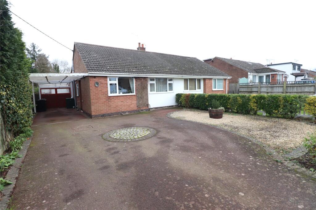 2 bedroom semi-detached house for sale in Daventry Road, BARBY ...