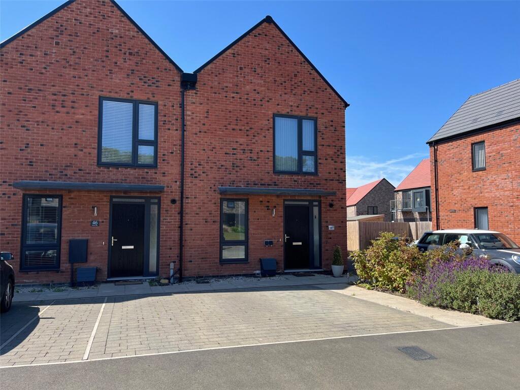 2 bedroom end of terrace house for sale in Wren Way, DAVENTRY ...