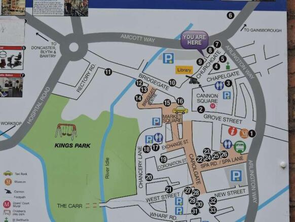 12 bedroom office to rent in 15 Churchgate, Retford, DN22, DN22