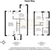 3 bedroom semi-detached house for sale in Hazel Way, Crawley Down, RH10