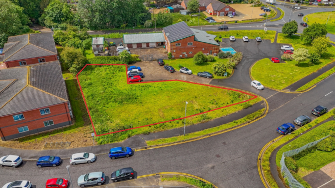 Land for sale in Land Adj, Lions Way, Sleaford, Lincolnshire, NG34