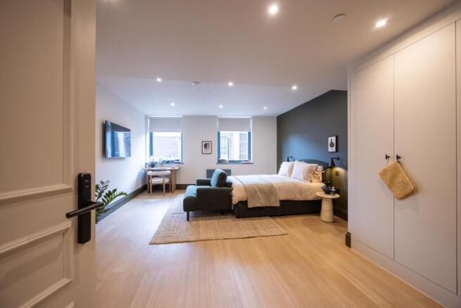 Studio flat for rent in The James, Sheffield, S1