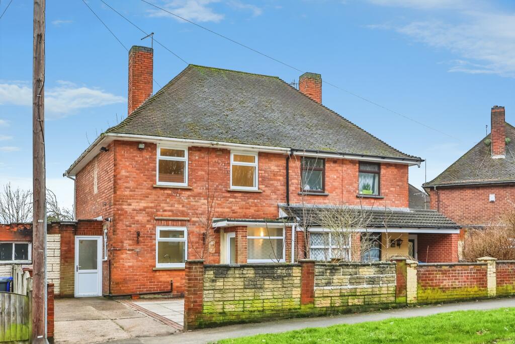 3 bedroom semi-detached house for sale in Beauvale Drive, Ilkeston, DE7