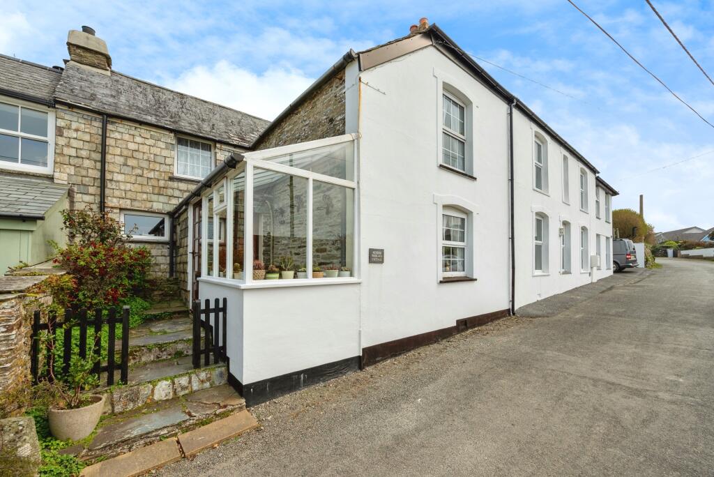 2 bedroom terraced house for sale in Trelake Lane, Treknow, Tintagel ...