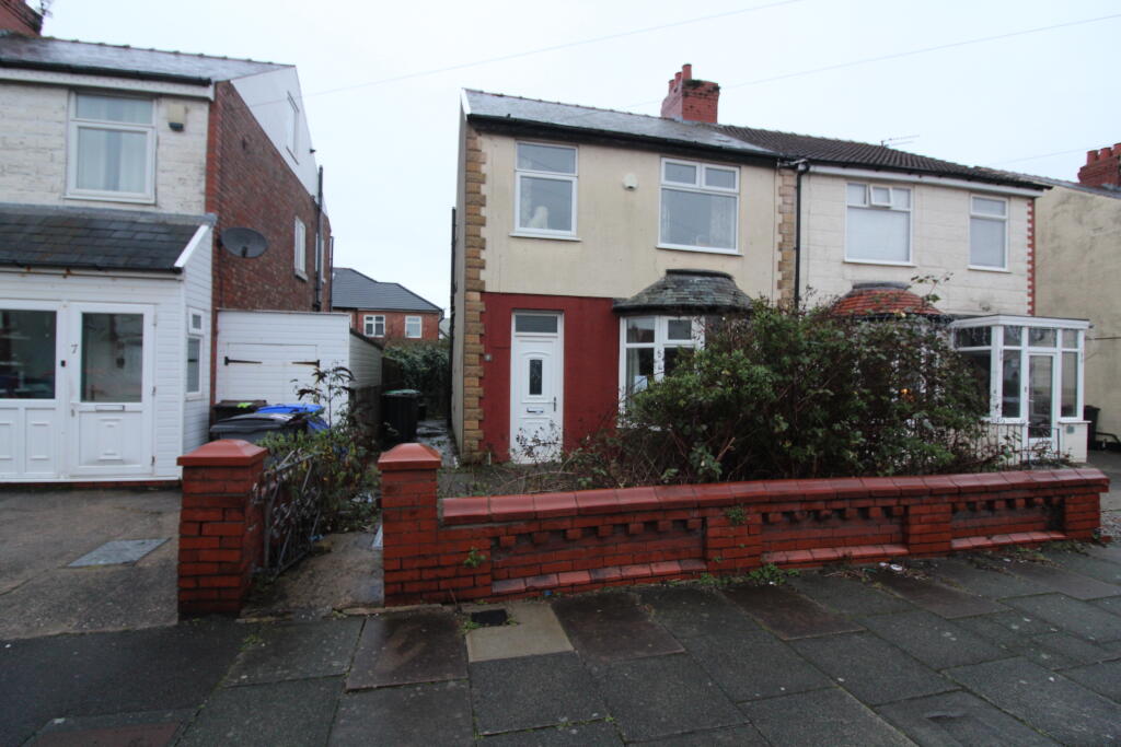 3 bedroom semi-detached house for sale in 9 Fernhurst Avenue, Blackpool ...