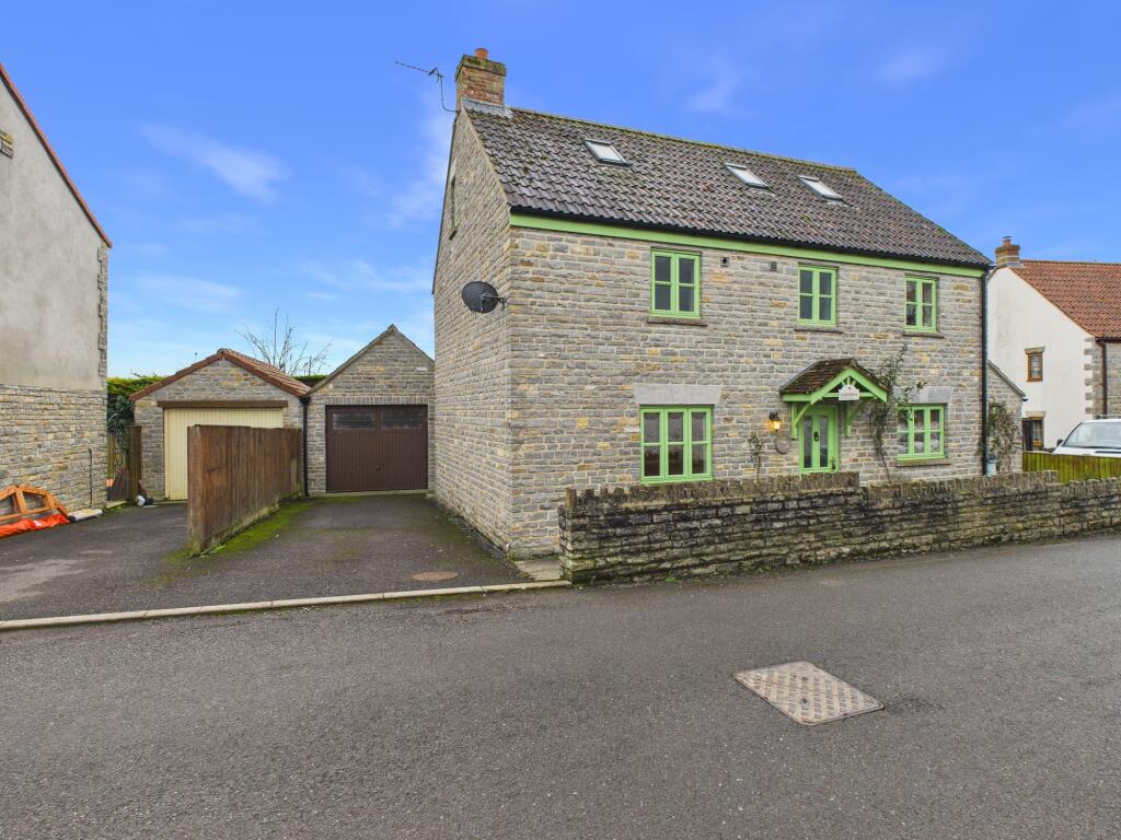 5 bedroom detached house for sale in High Street, Ashcott, Bridgwater, TA7