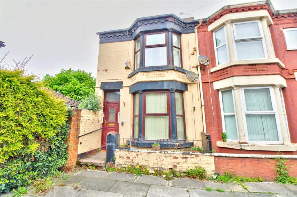 3 bedroom end of terrace house for sale in Rutland Street, Bootle ...