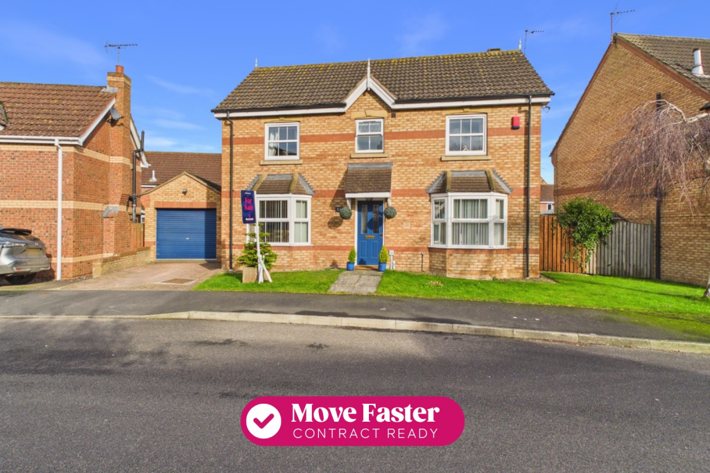 4 bedroom detached house for sale in St. Annes Walk, Driffield, YO25 ...