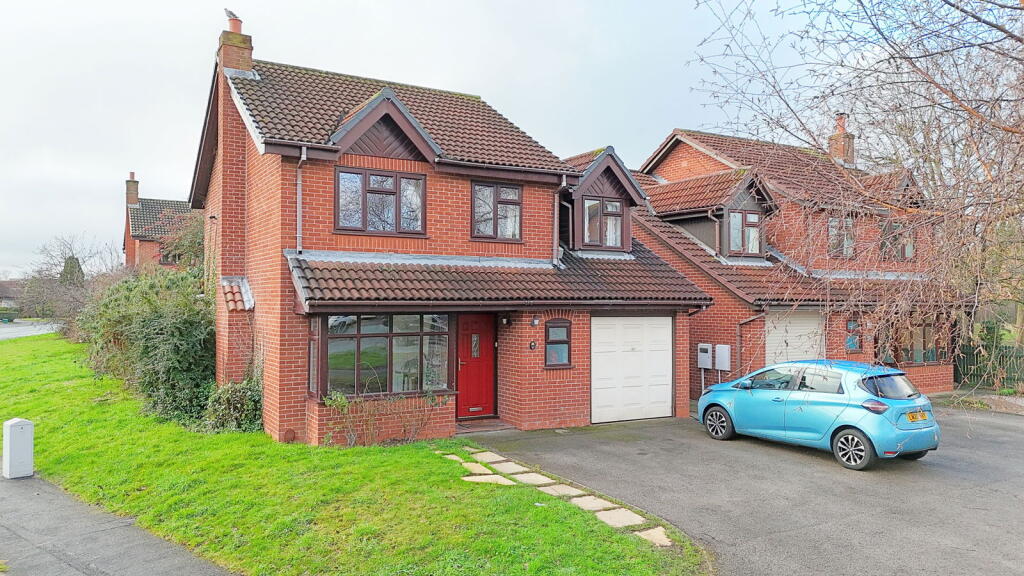 4 bedroom detached house for sale in Athlestan Way, Stretton, Burton-on ...