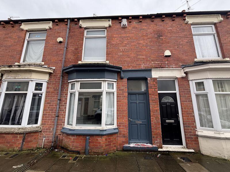 2 bedroom terraced house for sale in Roscoe Street, Middlesbrough, TS1