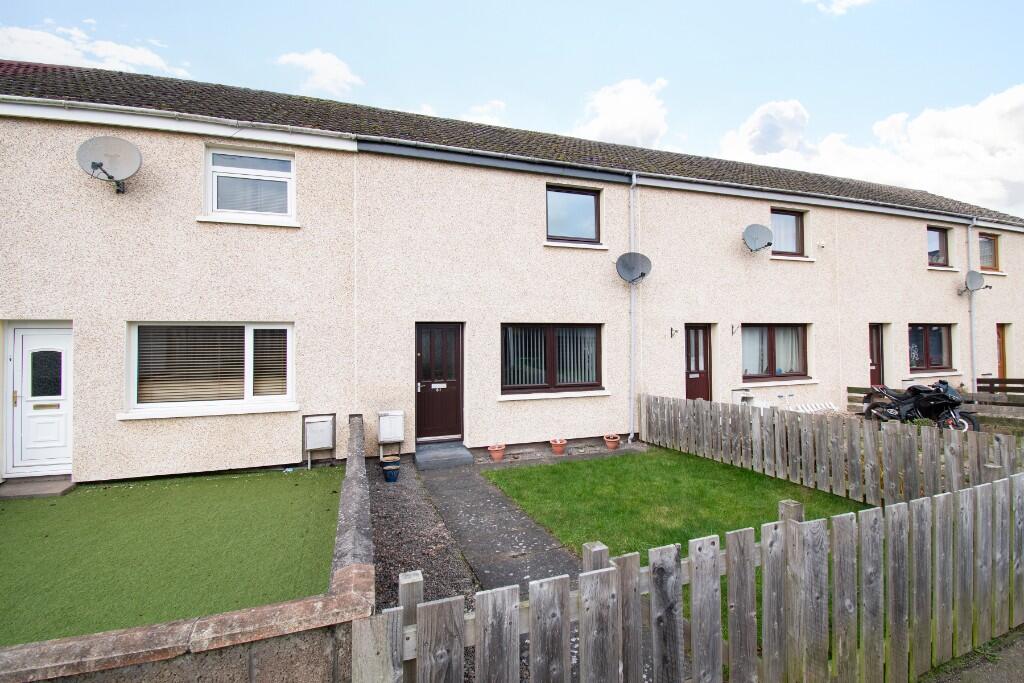 2 bedroom terraced house for sale in Threewells Drive, Forfar, Angus, DD8