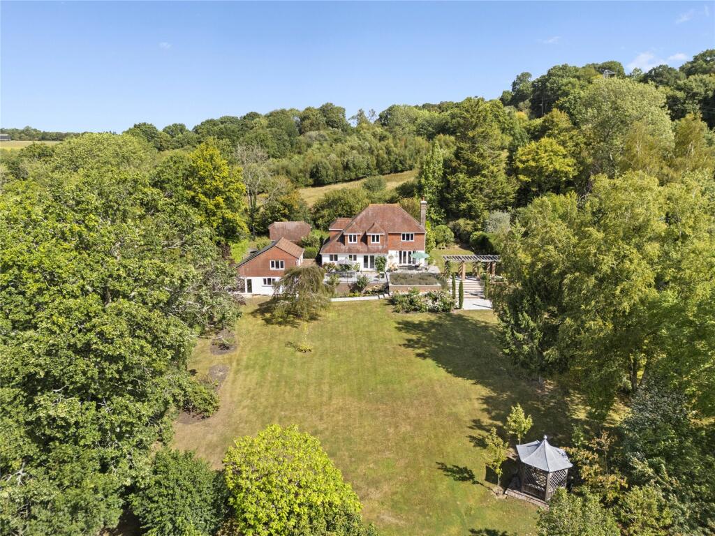 5 bedroom detached house for sale in Holtye, Cowden, Edenbridge, East ...
