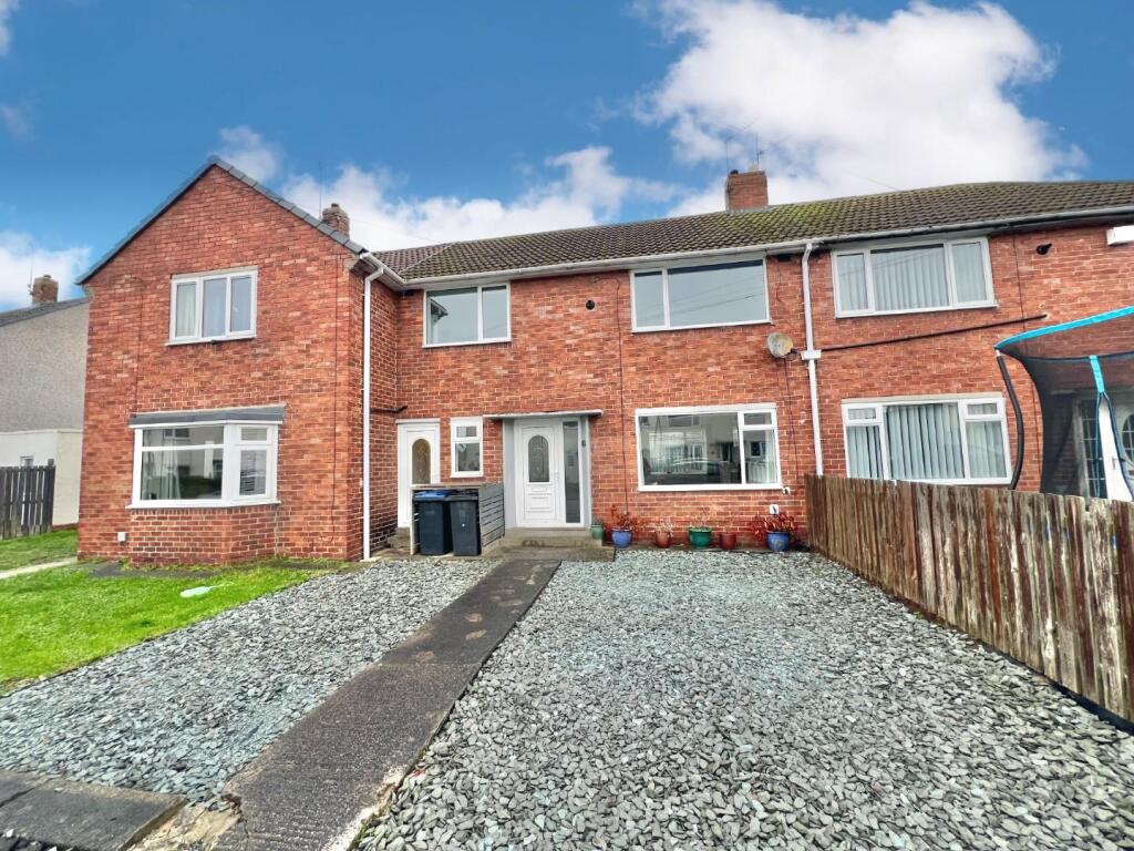 3 bedroom terraced house for sale in Ash Drive, Willington, Crook, DL15