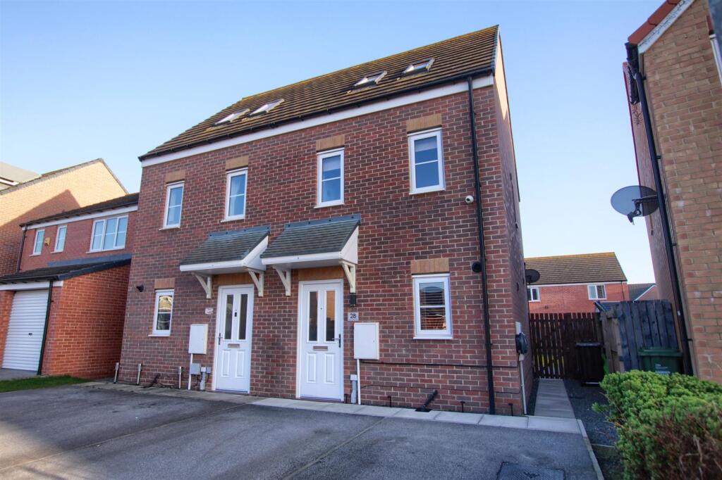 3 bedroom semi-detached house for sale in Bourne Morton Drive, Ingleby ...