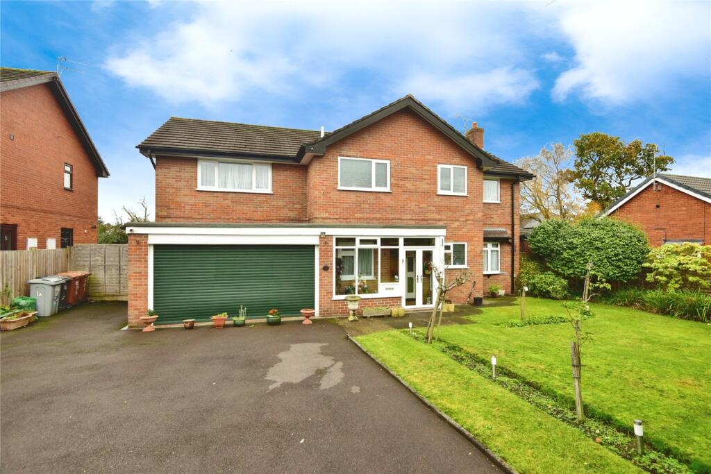 5 bedroom detached house for sale in Wordsworth Way, Alsager, Stoke-on ...