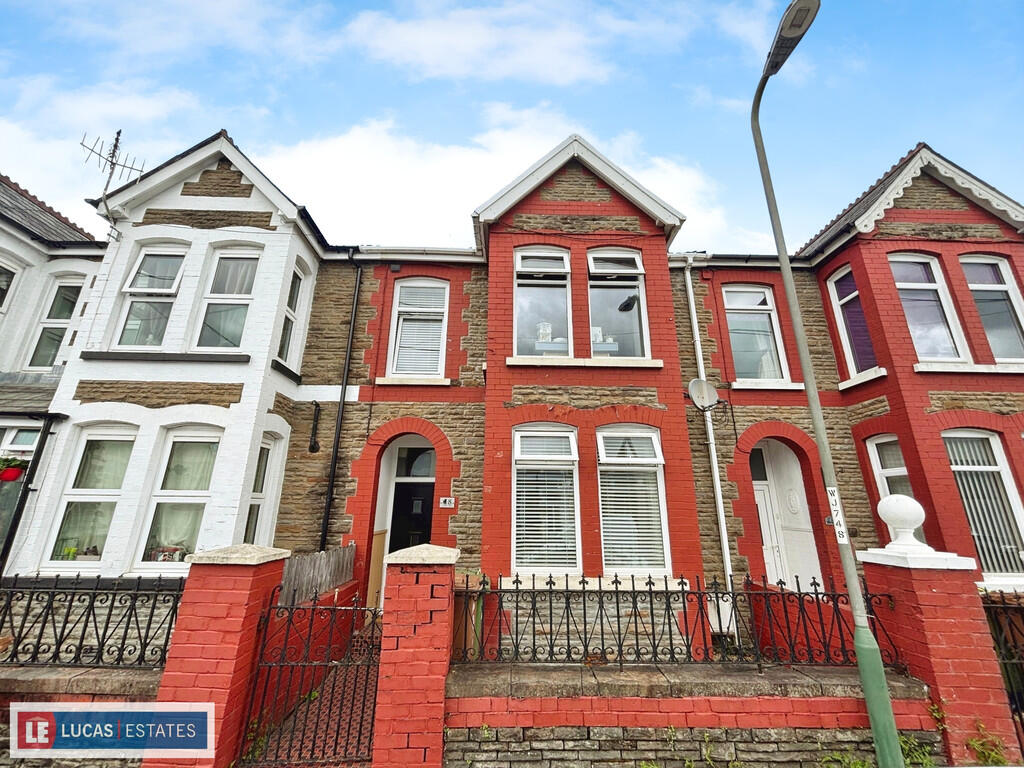3 bedroom terraced house for sale in Church Street, Ystrad Mynach ...