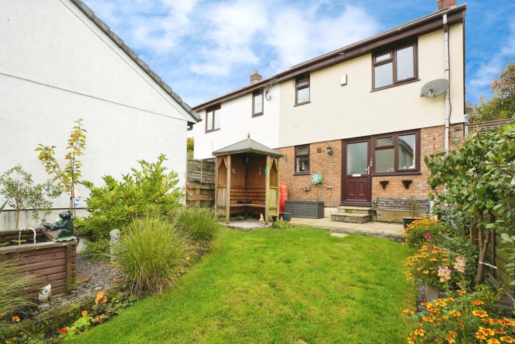 3 bedroom semi-detached house for sale in Meadow Rise, Penwithick, St ...