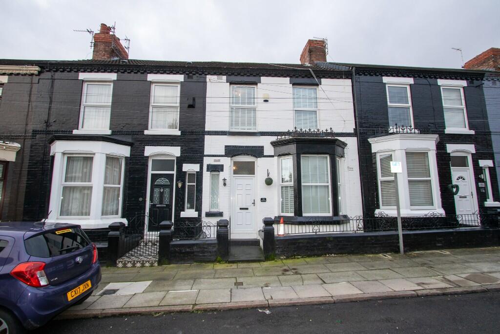 3 bedroom terraced house for sale in Bingley Road, Liverpool, L4