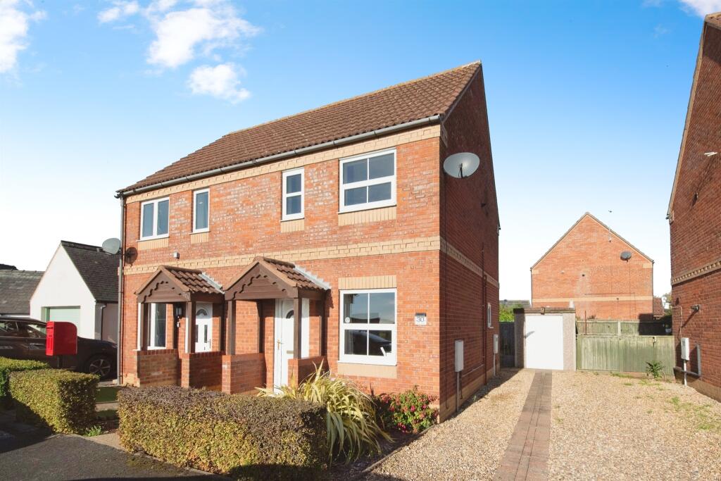 2 bedroom semi-detached house for sale in Burton Road, Heckington ...