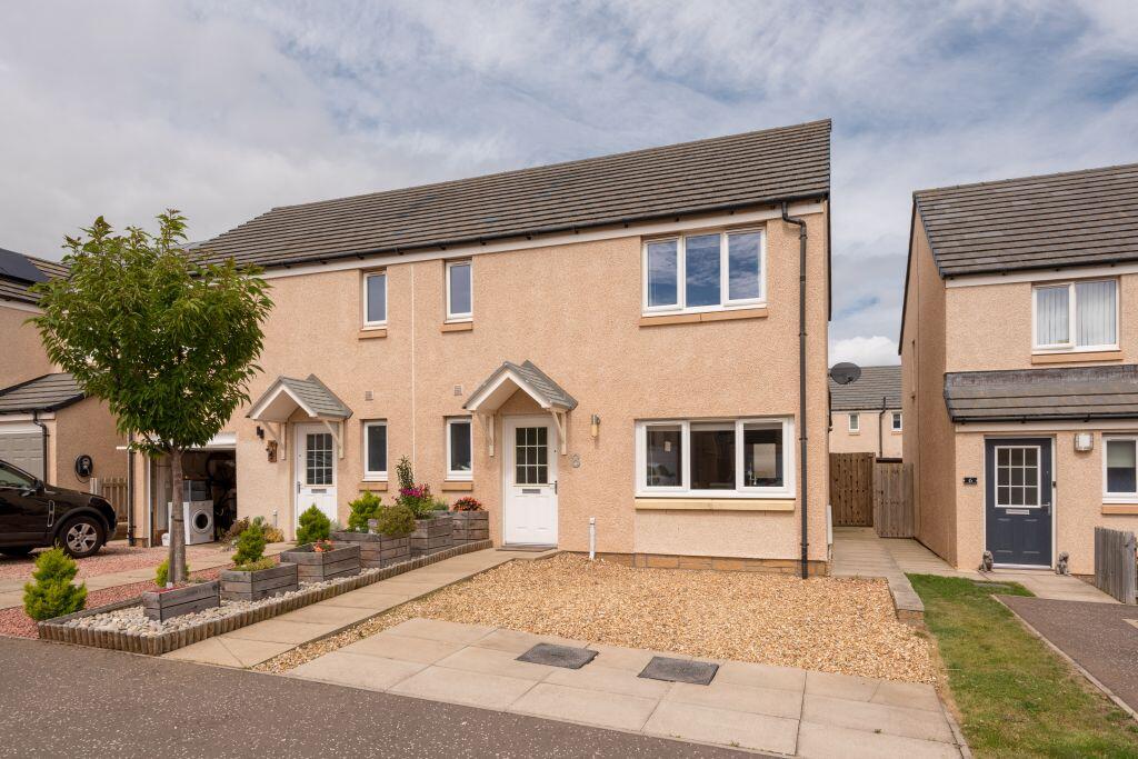 3 bedroom semi-detached house for sale in 8 Crowbill Road, Dunbar, East ...