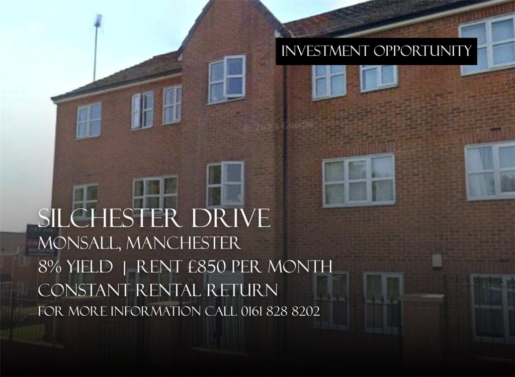 2 bedroom apartment for sale in Silchester Drive, Monsall, Manchester, M40