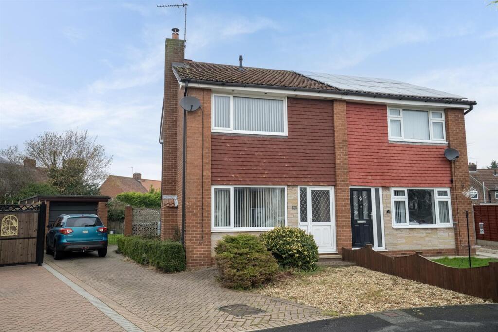 3 bedroom semi-detached house for sale in The Charters, Barlby, Selby ...