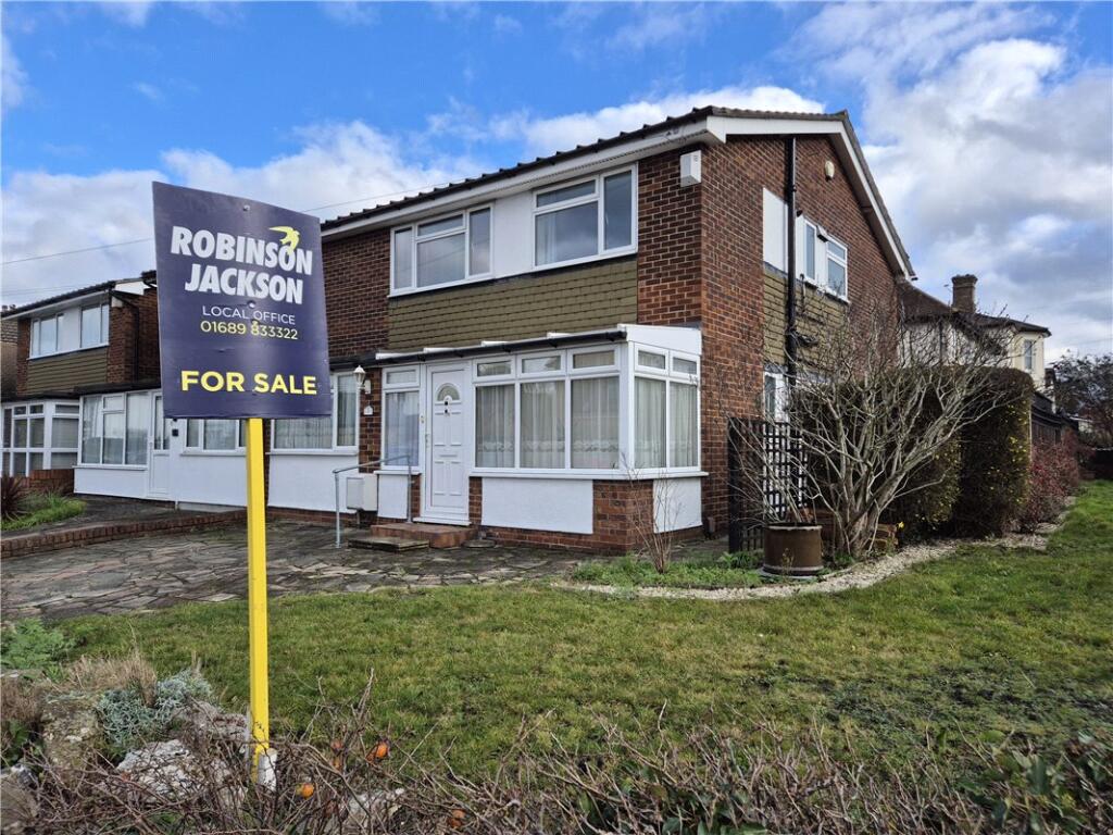 4 bedroom semi-detached house for sale in Derry Downs, Orpington, Kent, BR5