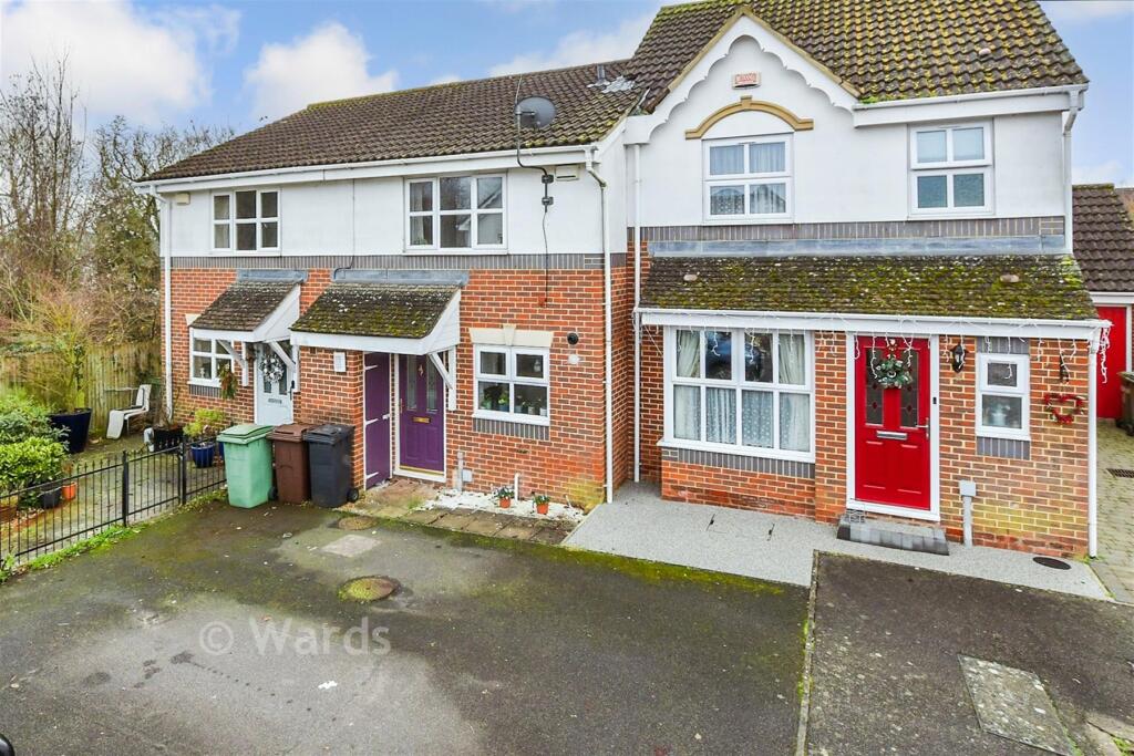 2 bedroom terraced house for sale in Lacy Close, Allington, Maidstone ...
