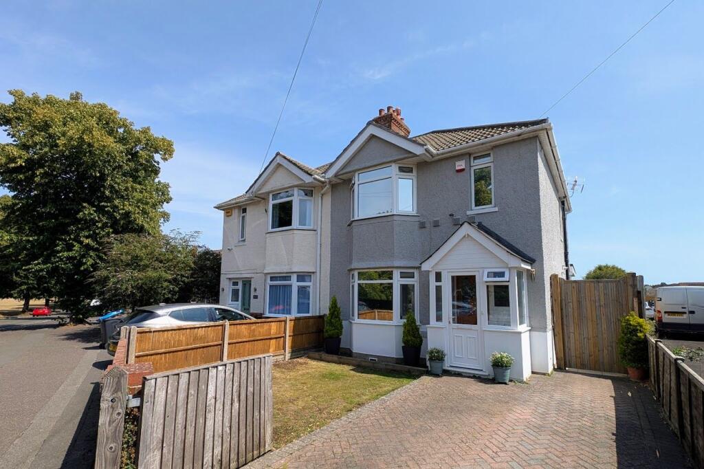 3 bedroom semi-detached house for sale in Redhill Avenue, Bournemouth ...