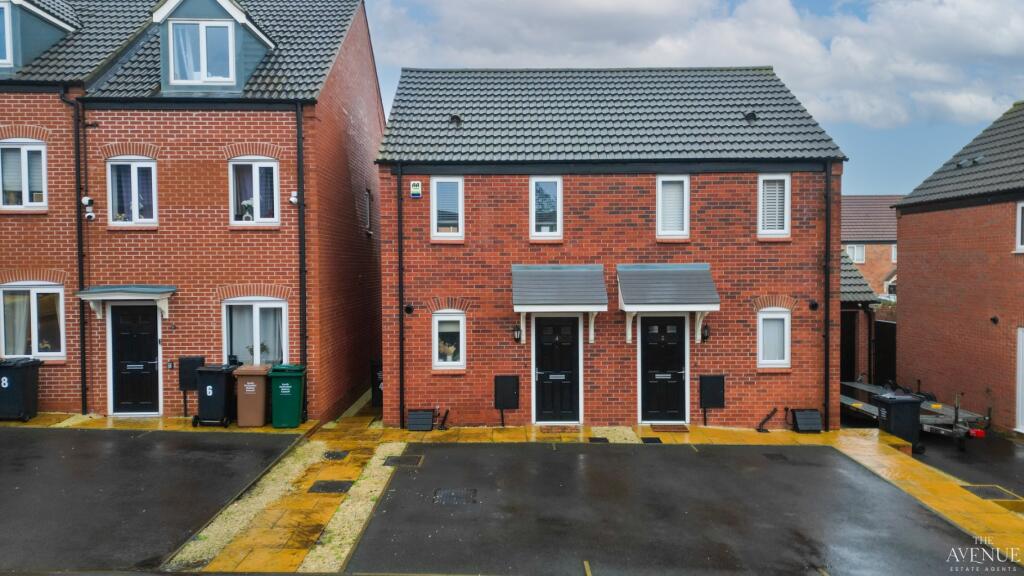 2 bedroom semi-detached house for sale in Crawley Way, Chellaston ...