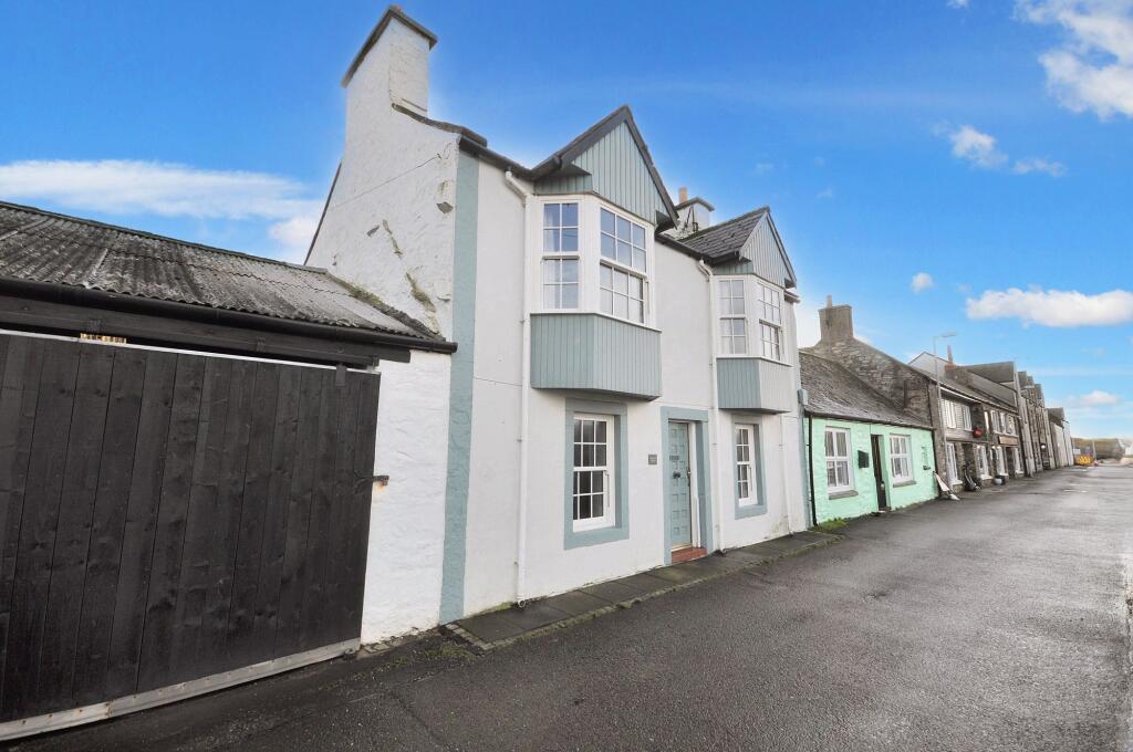 3 bedroom terraced house for sale in Harbour Row, Isle Of Whithorn, DG8