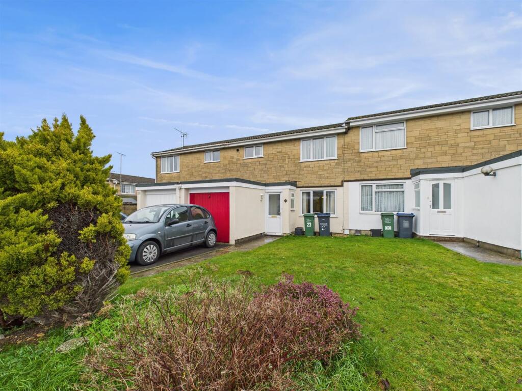 2 bedroom terraced house for sale in Culverwell Road, Chippenham, SN14