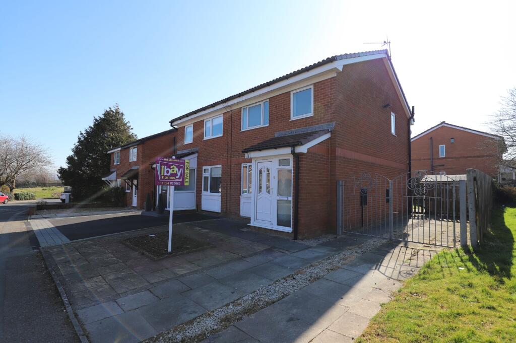 3 bedroom semi-detached house for sale in Meldon Road, Heysham, LA3 2HJ ...