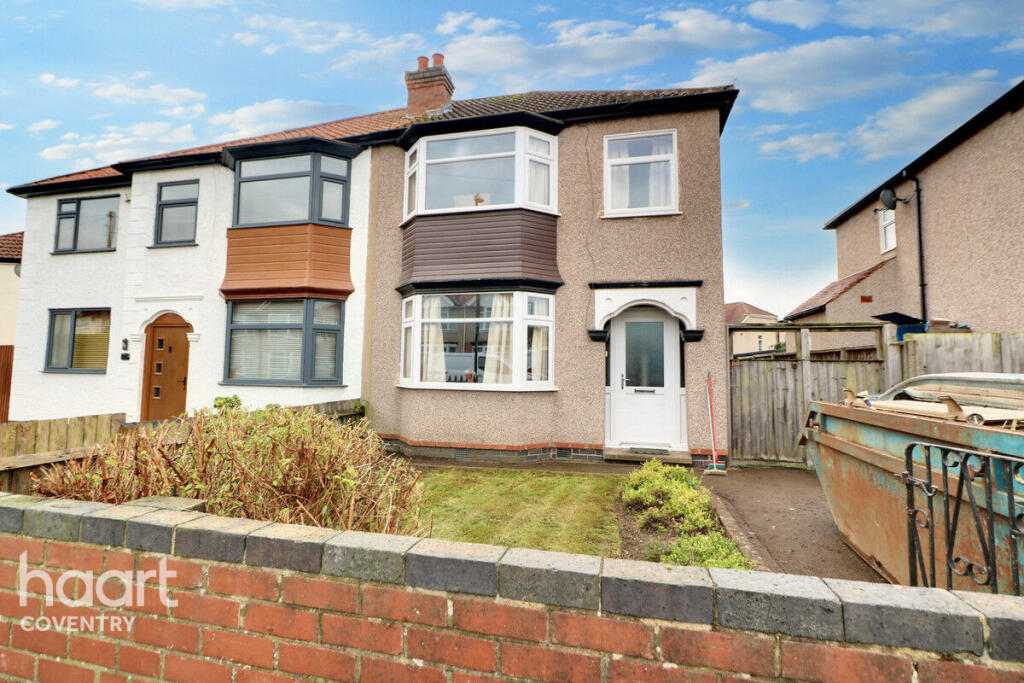 3 bedroom semi-detached house for sale in Fir Tree Avenue, Coventry, CV4
