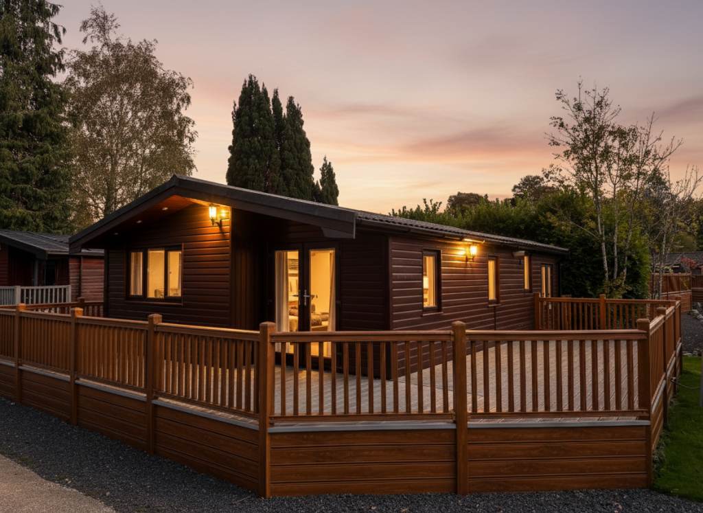 3 bedroom mobile home for sale in White Cross Bay Holiday Park & Marina ...
