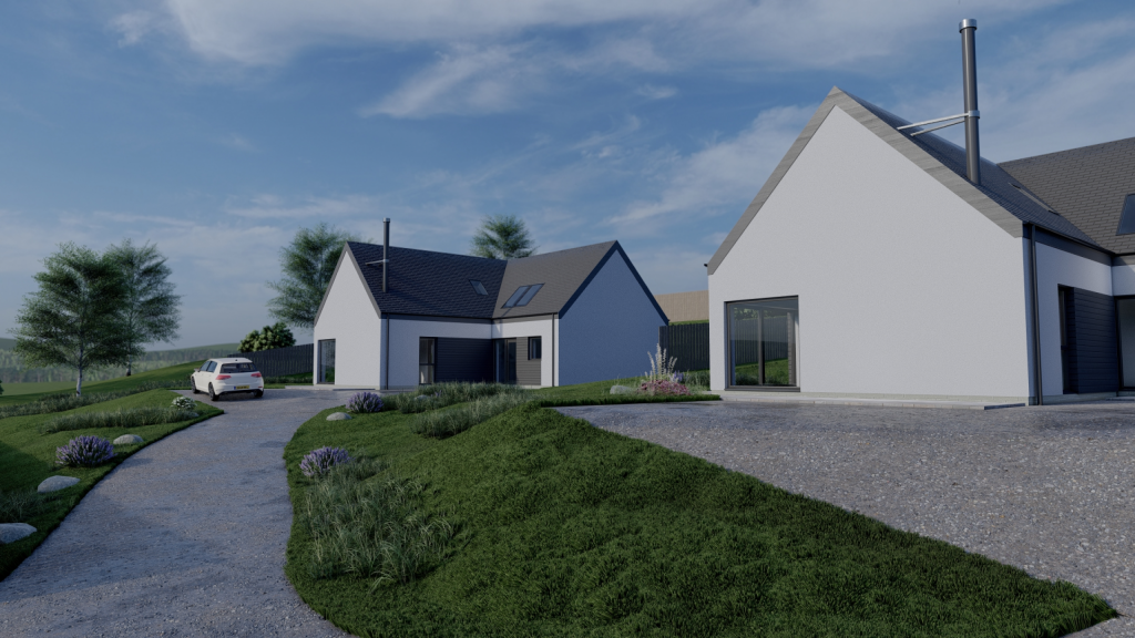 4 bedroom detached house for sale in Plot 6 Newmore Village Housing ...