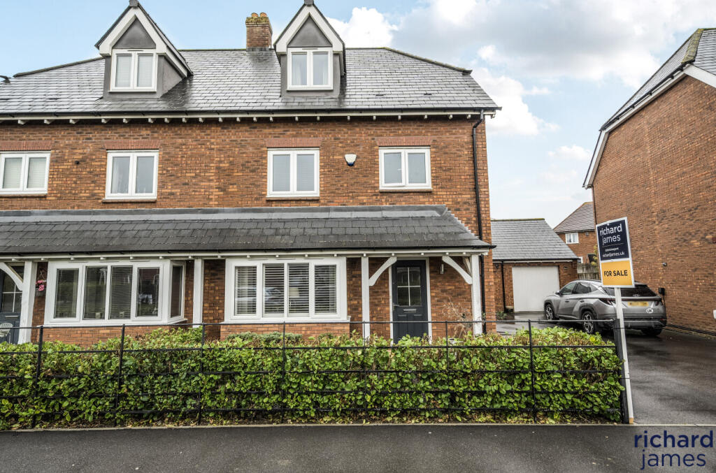 4 bedroom semi-detached house for sale in William Morris Way, Tadpole ...