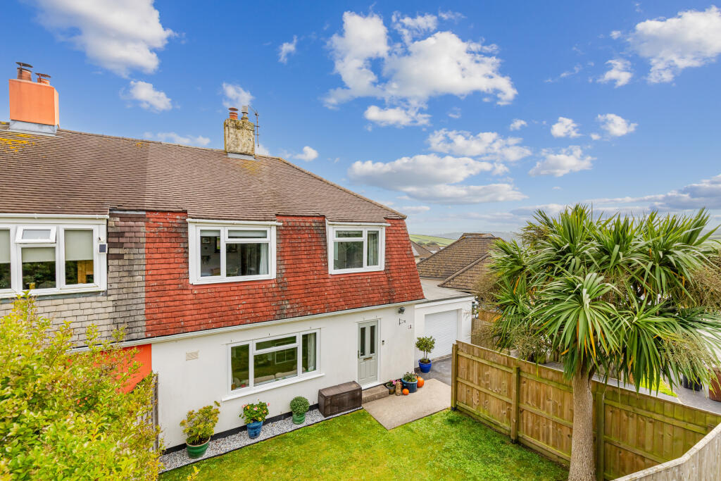 3 bedroom semi-detached house for sale in Woodlands, Churchstow ...
