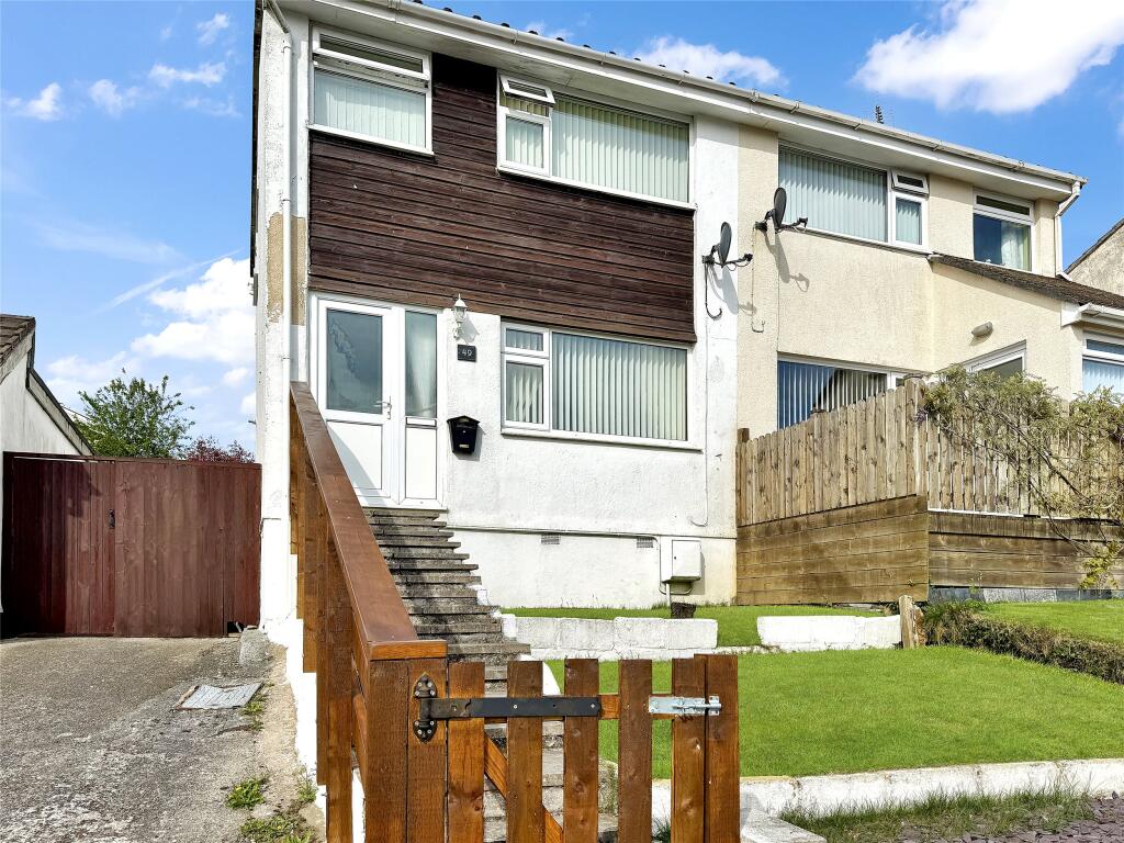 3 bedroom semi-detached house for sale in Foster Drive, Bodmin ...