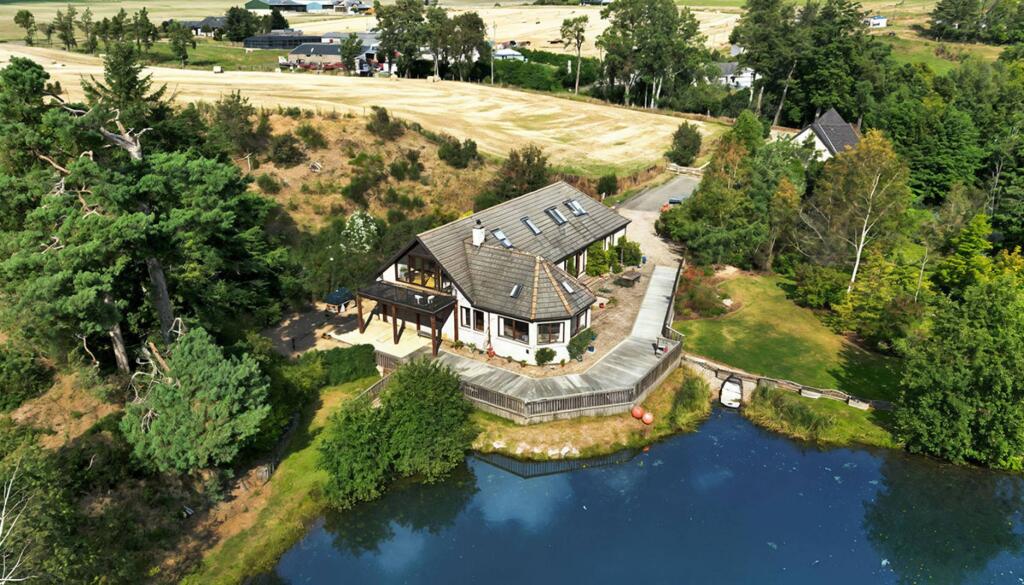 4 bedroom detached house for sale in Lochside Lodge, Glenesk, Turriff ...
