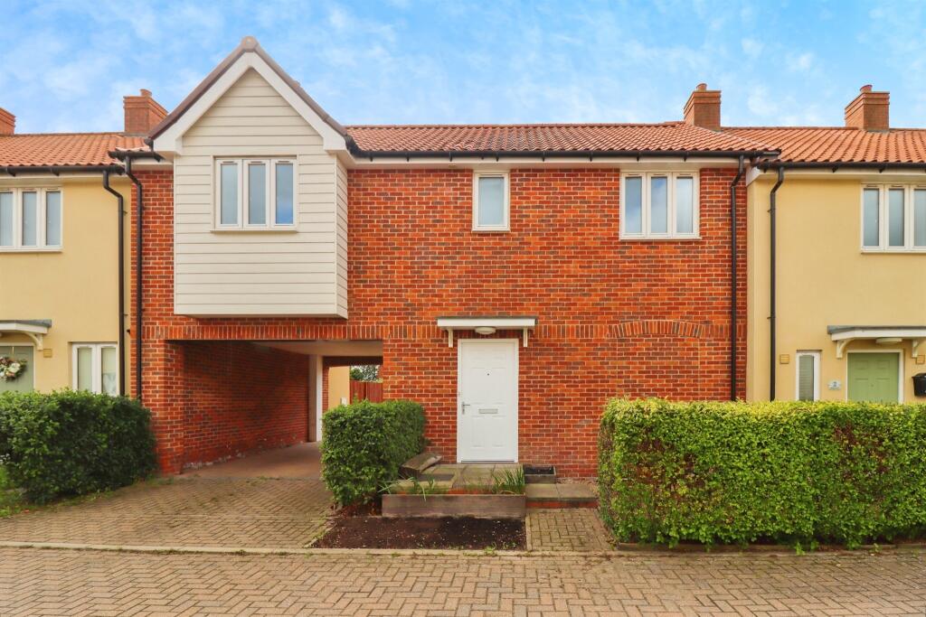 2 bedroom terraced house for sale in Stirling Close, Chedburgh, Bury St ...