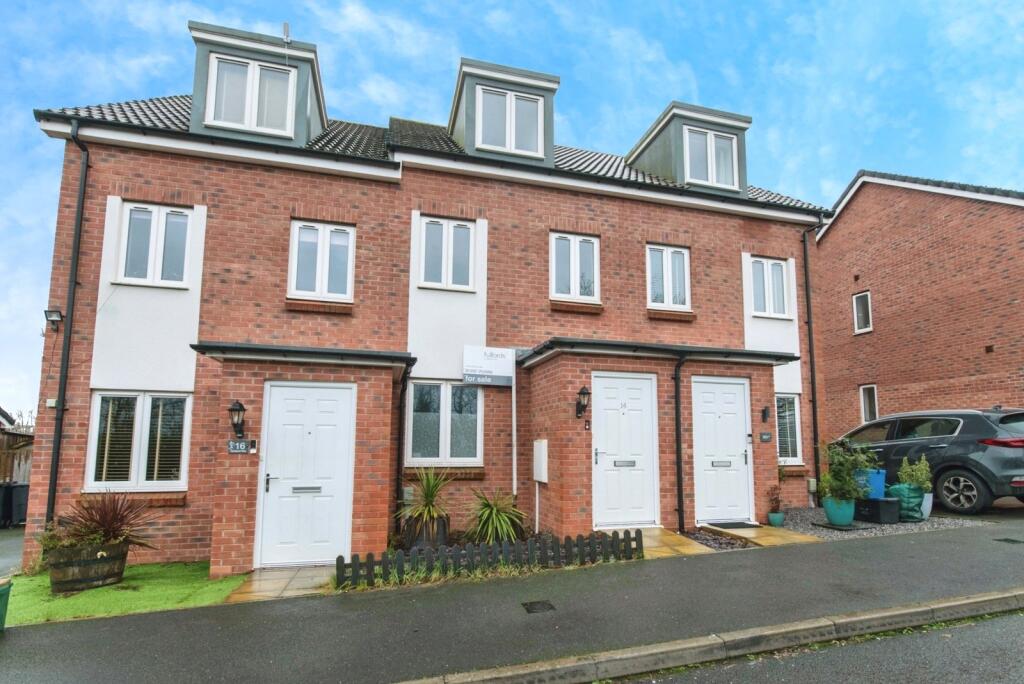 3 bedroom terraced house for sale in Westland Way, Cranbrook, Exeter ...