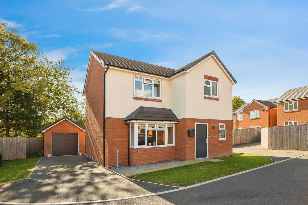 3 bedroom detached house for sale in Coed Derw, Borras, LL13