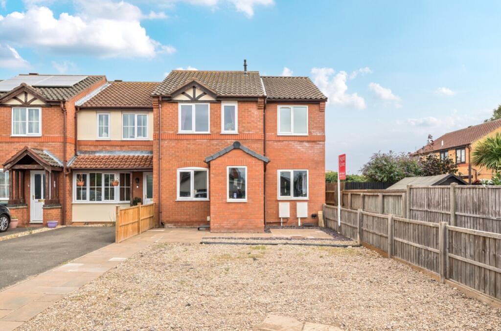 3 bedroom semi-detached house for sale in Nash Close, Heckington ...